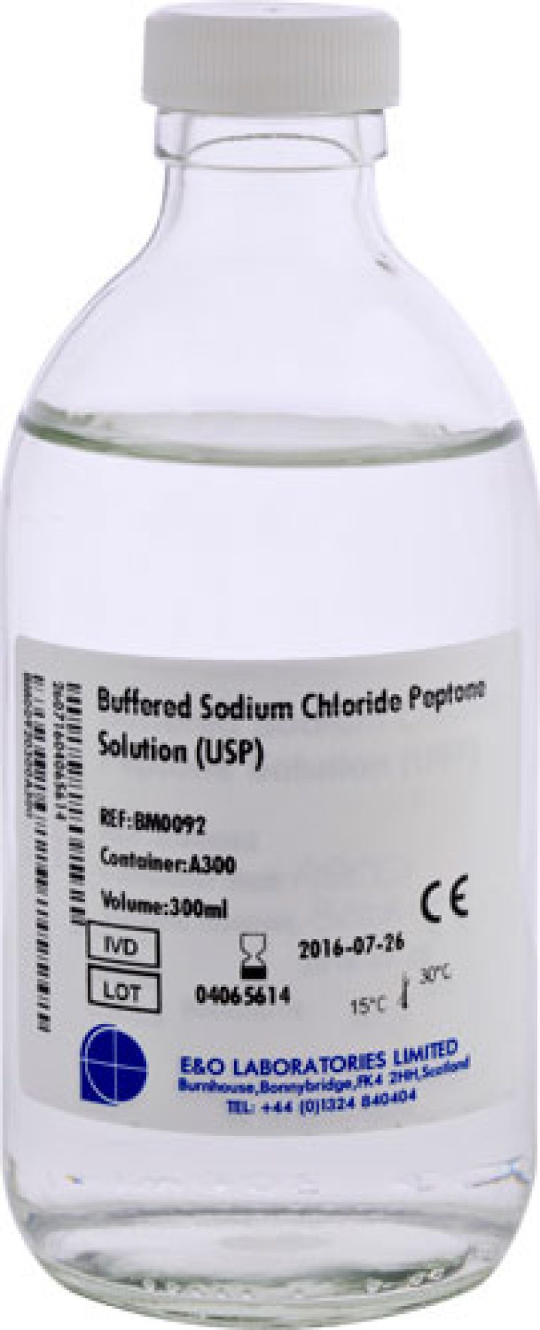 Buffered Sodium Chloride Peptone Solution (USP) - LABFAB